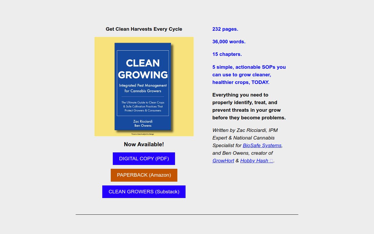 Clean Growing: Ultimate Guide To IPM